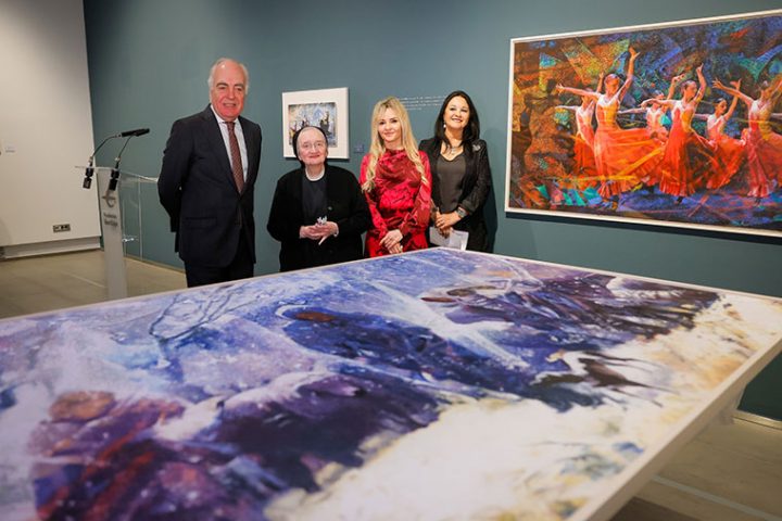 Isabel Guerra incorpora una nueva obra a su muestra en el Museo Goya