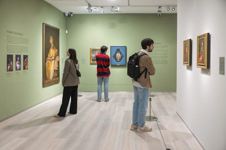Exposición actual en el Patio de la Infanta de Zaragoza